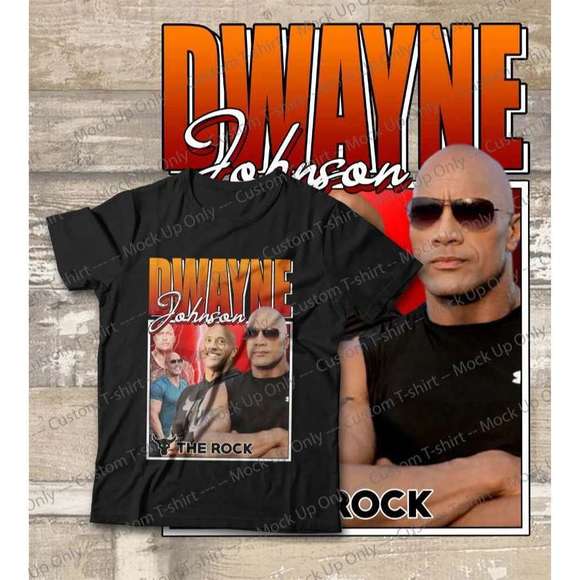Shirts | Dwayne Johnson The Rock T Shirt Actor | Poshmark